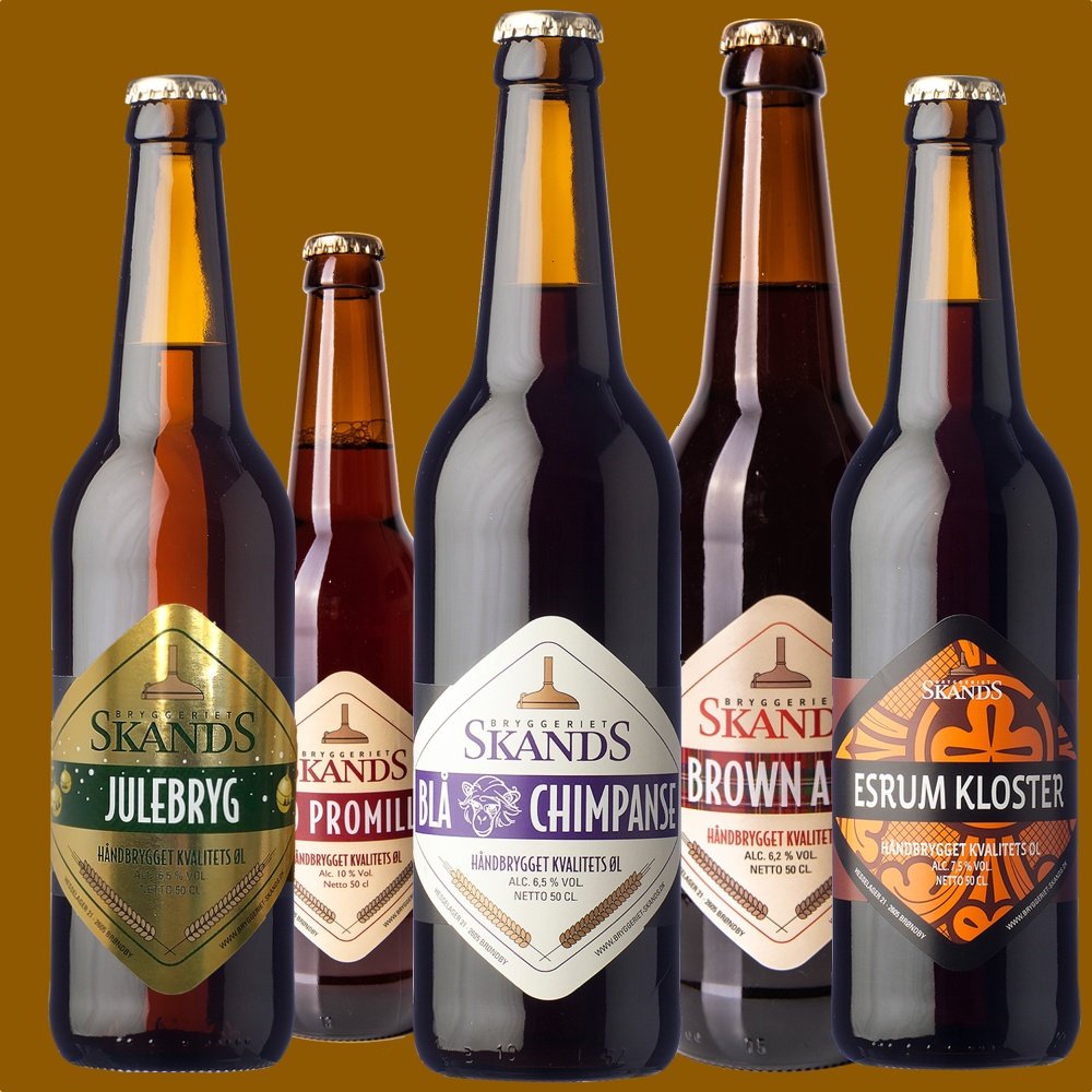 - Mørk Ale - BRYGGERIET SKANDS